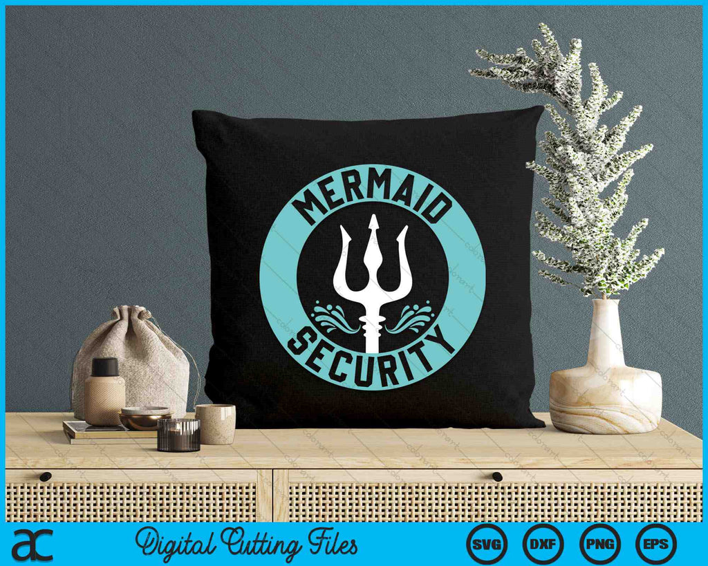 Mermaid Security Swimmer SVG PNG Digital Cutting Files – creativeusarts