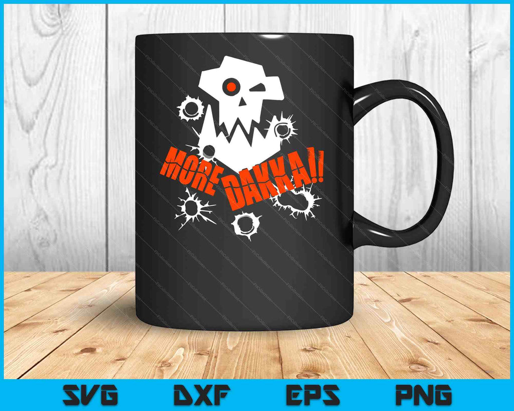 More Dakka Ork Miniature Tabletop Wargaming Waagh SVG Files ...