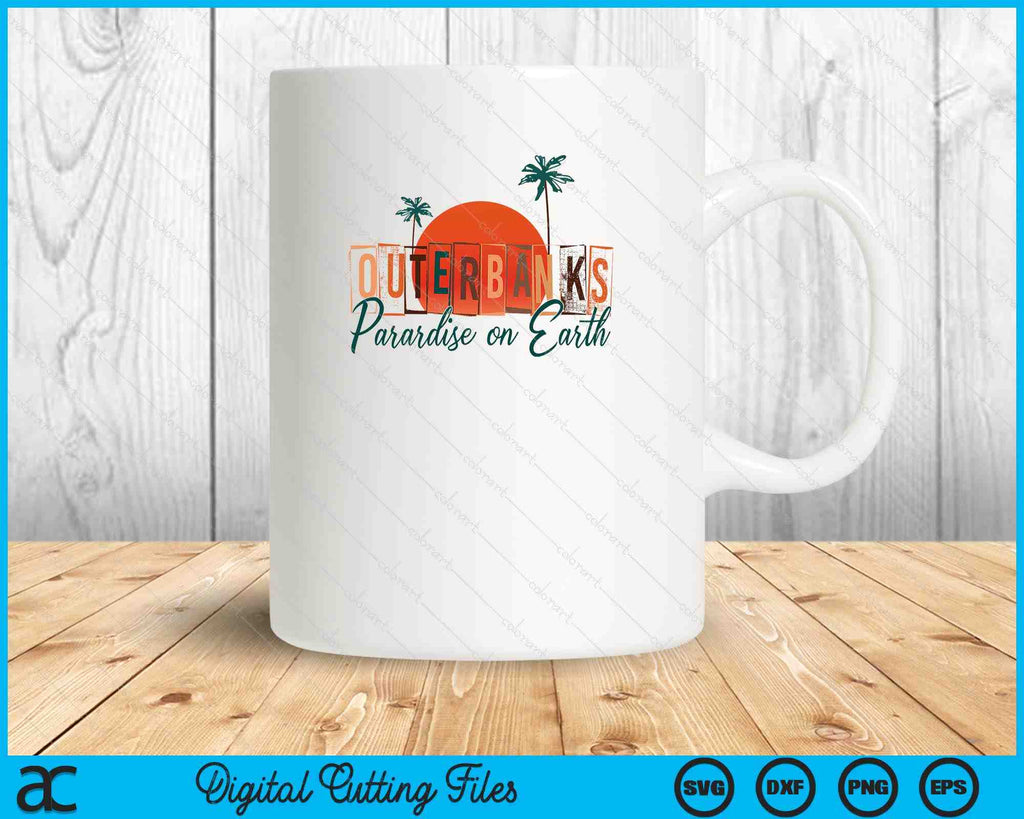 Outer Banks OBX North Carolina Summer Retro Preppy SVG PNG Files ...