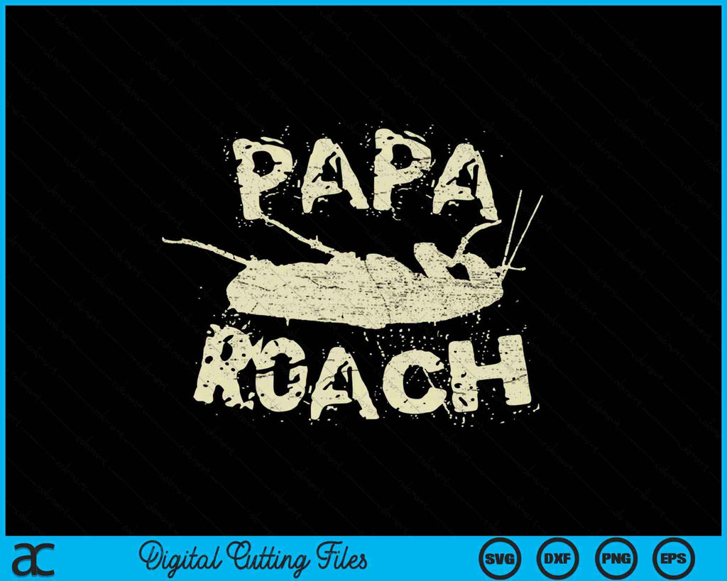 Papa Roach Cockroach Animal Father SVG PNG Digital Printable Files ...