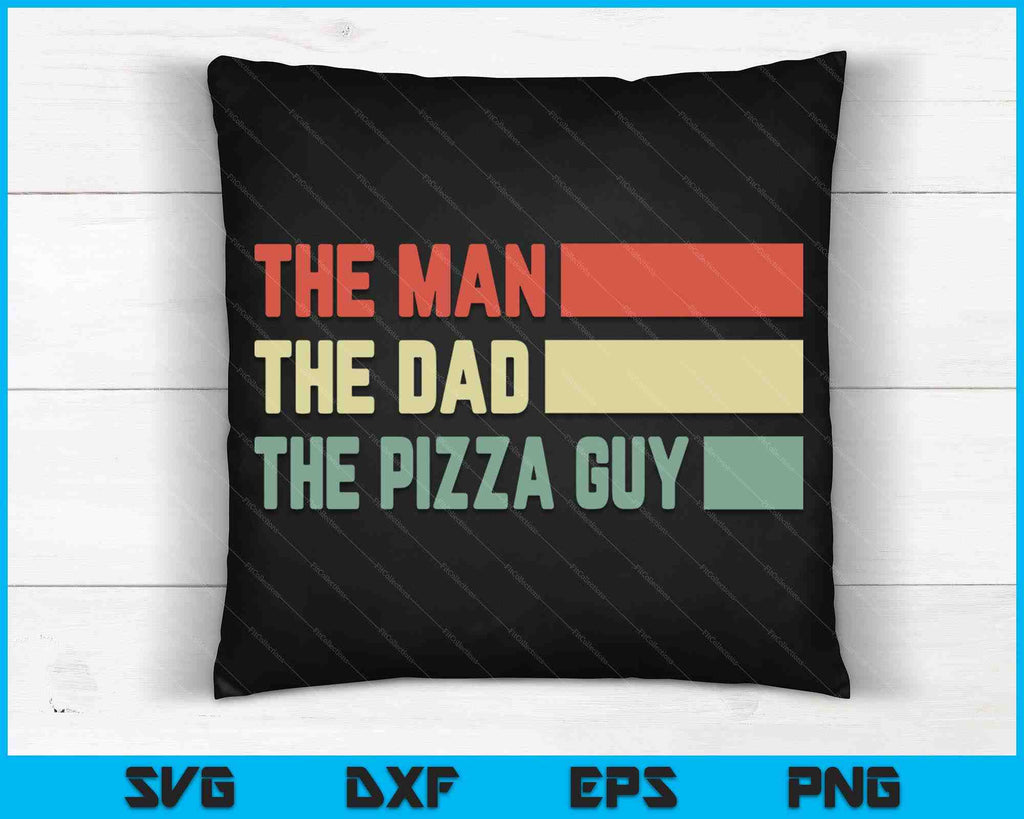 Pizza Delivery Guy Design For Pizza Lovers SVG Digital Cutting Files ...