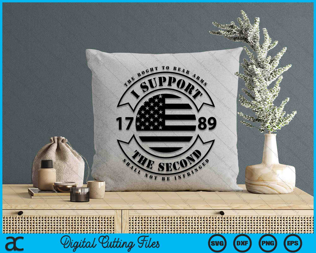 Pro-Gun 2A 2nd Amendment Support Patriotic SVG Digital Cutting Files ...