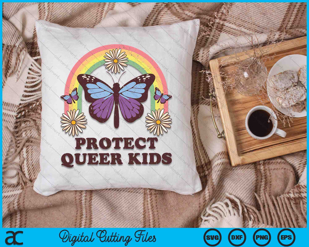 Protect Queer Kids Protect Trans Kids LGBTQ Pride Month SVG PNG Files ...