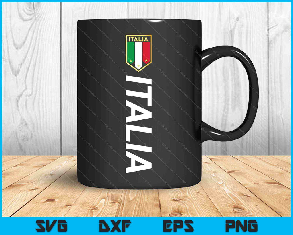 Proud Italian Soccer Jersey Style SVG PNG Cutting Printable Files ...