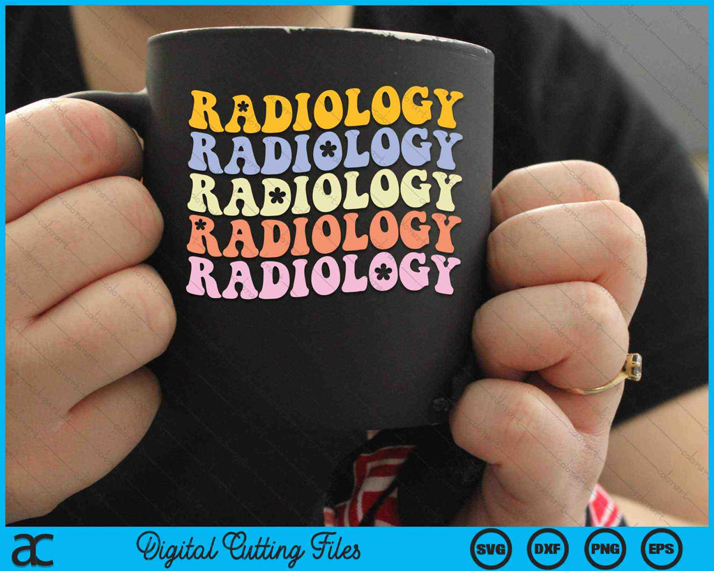 Radiology Technologist Groovy Boho Rad Tech SVG Cutting Files ...