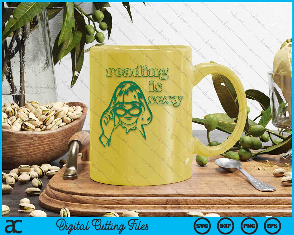 Reading Is Sexy SVG PNG Digital Cutting Files – creativeusarts
