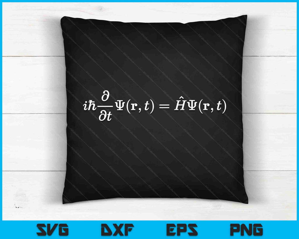 Schrodinger Equation Quantum Mechanical System Physics SVG Files ...