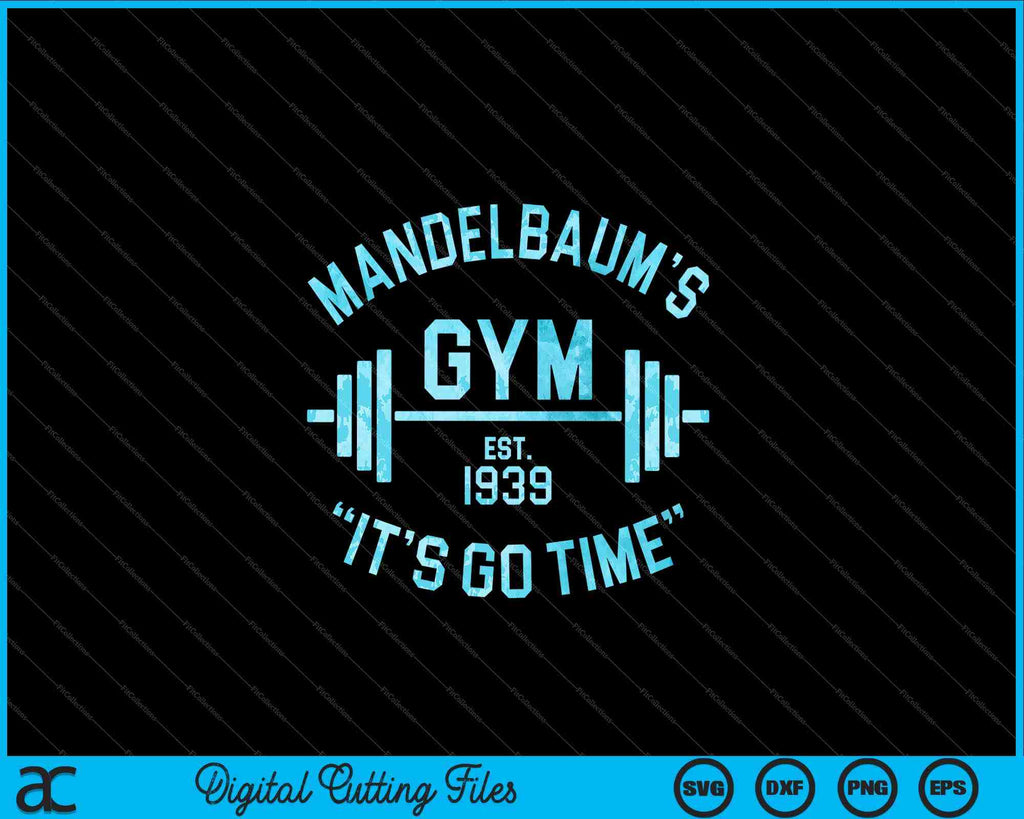 Seinfeld Mandelbaum's Gym SVG PNG Cutting Printable Files – creativeusarts