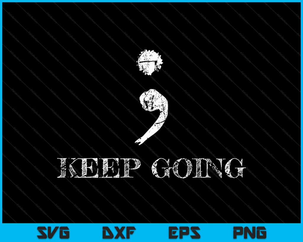 Semicolon Project Mental Health Awareness SVG PNG Files – creativeusarts