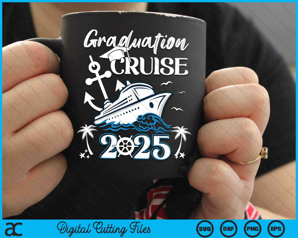 Senior Graduation Trip Cruise 2025 Ship Party SVG Files – creativeusarts