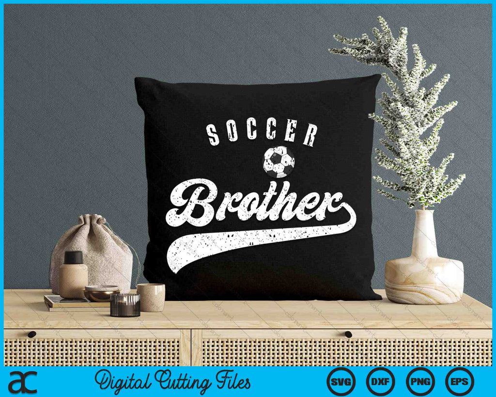 Soccer Brother SVG PNG Digital Cutting Files – creativeusarts