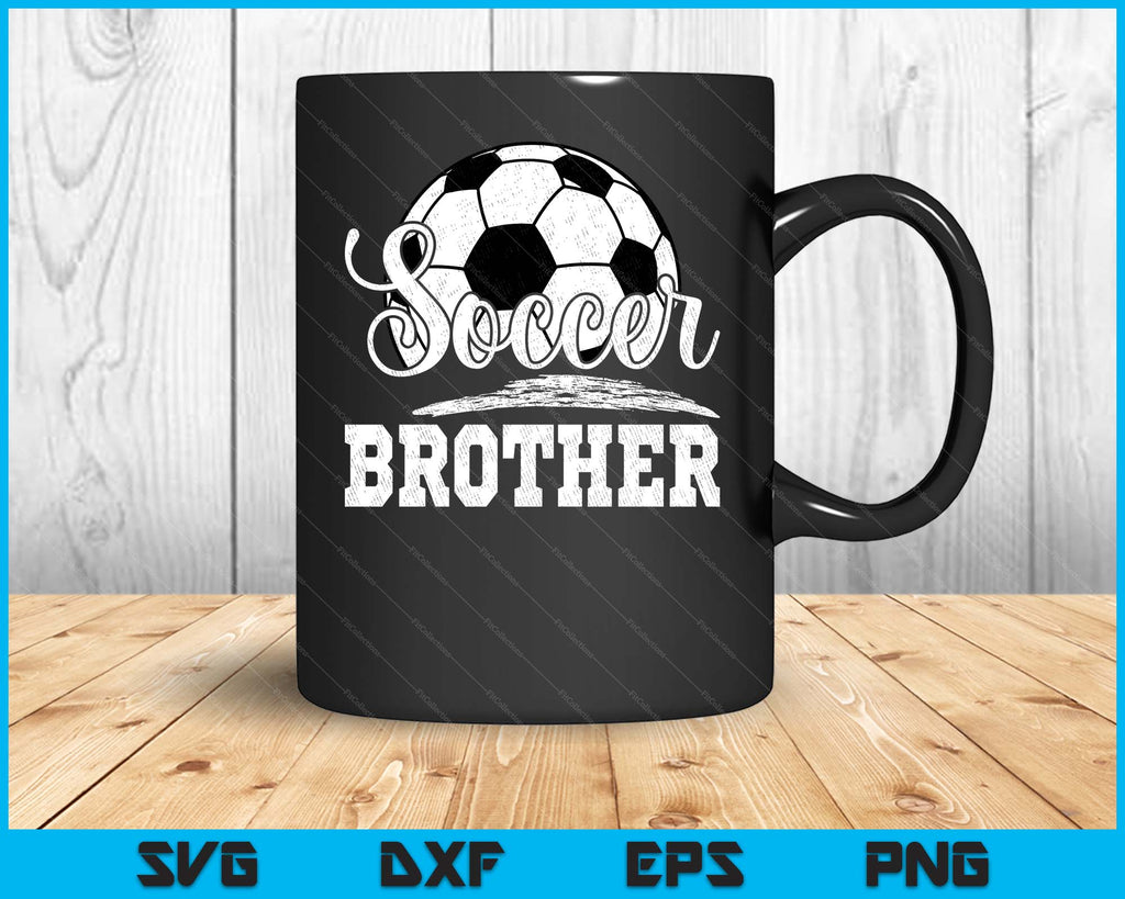 Soccer Brother Soccer Player Game Day SVG PNG Digital Cutting File ...