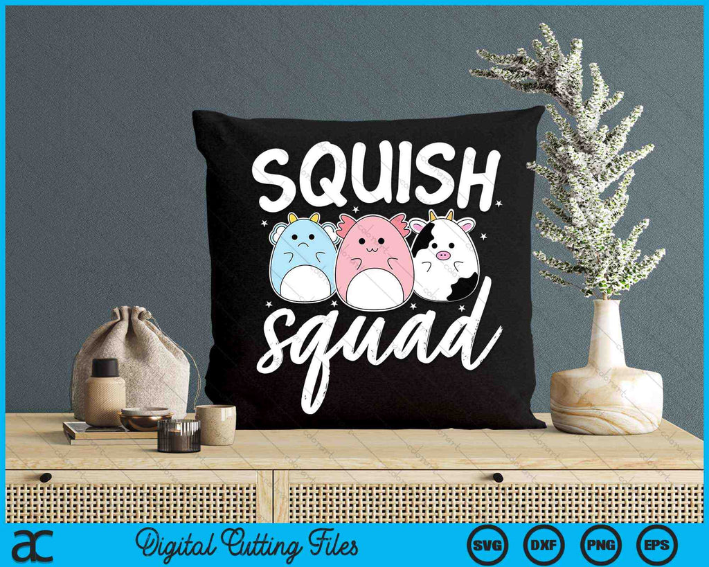 Squish Squad Mallow Print SVG PNG Digital Cutting Files – creativeusarts