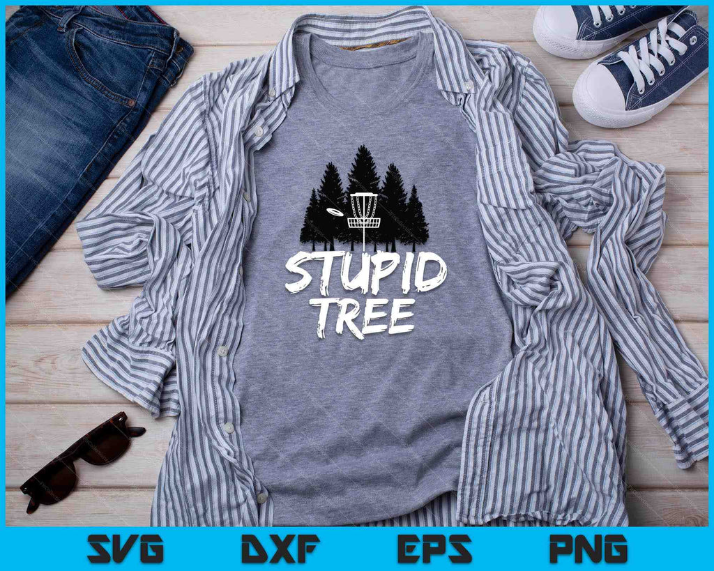 Stupid Tree Disc Golf SVG PNG Cutting Printable Files – creativeusarts