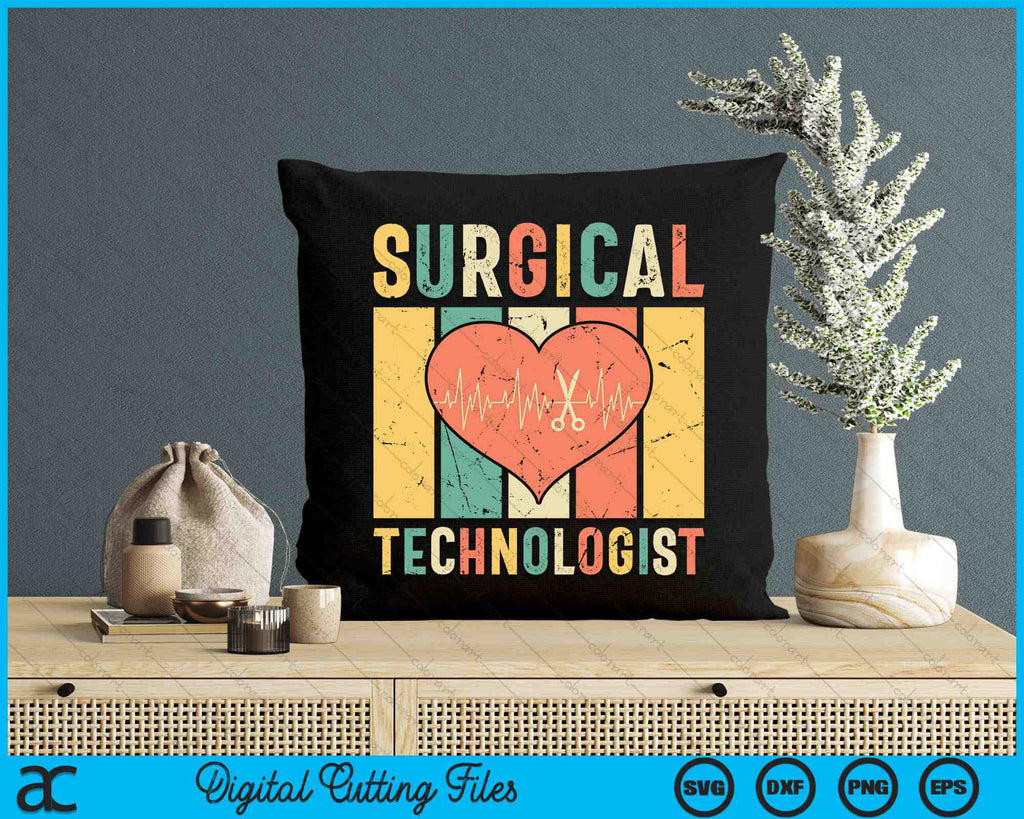 Surgical Tech Technologist Scrub Medical Nurse SVG PNG Cutting Files ...