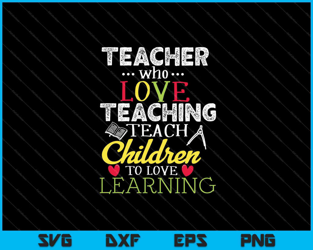 Teacher Appreciation SVG PNG Cutting Printable Files – creativeusarts