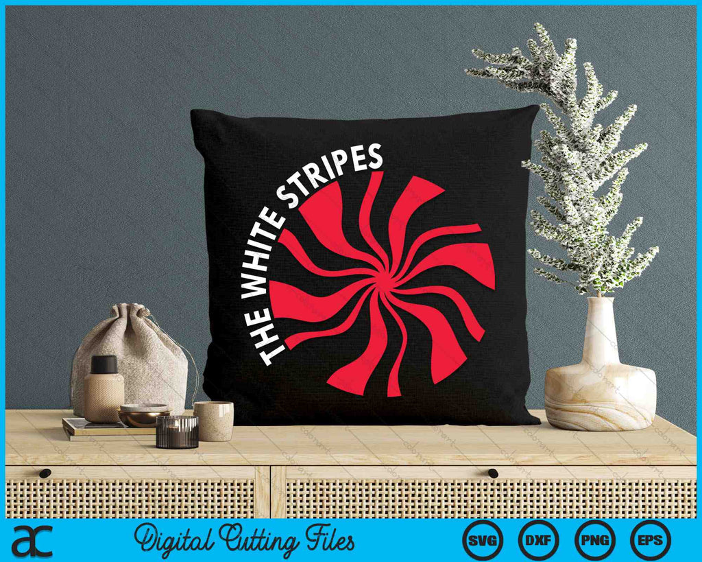 The White Stripes Vintage Logo SVG PNG Digital Cutting Files ...