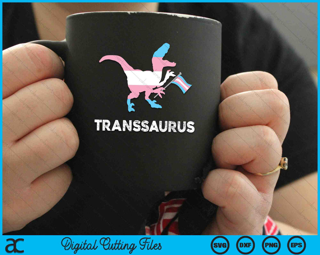 Transsaurus Trans Dinosaurs Transexual Dino LGBT Pride SVG Files ...