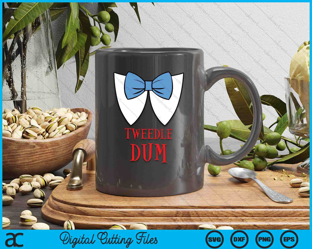 Tweedle Dum Costume Halloween Fairytale Character SVG PNG Files ...