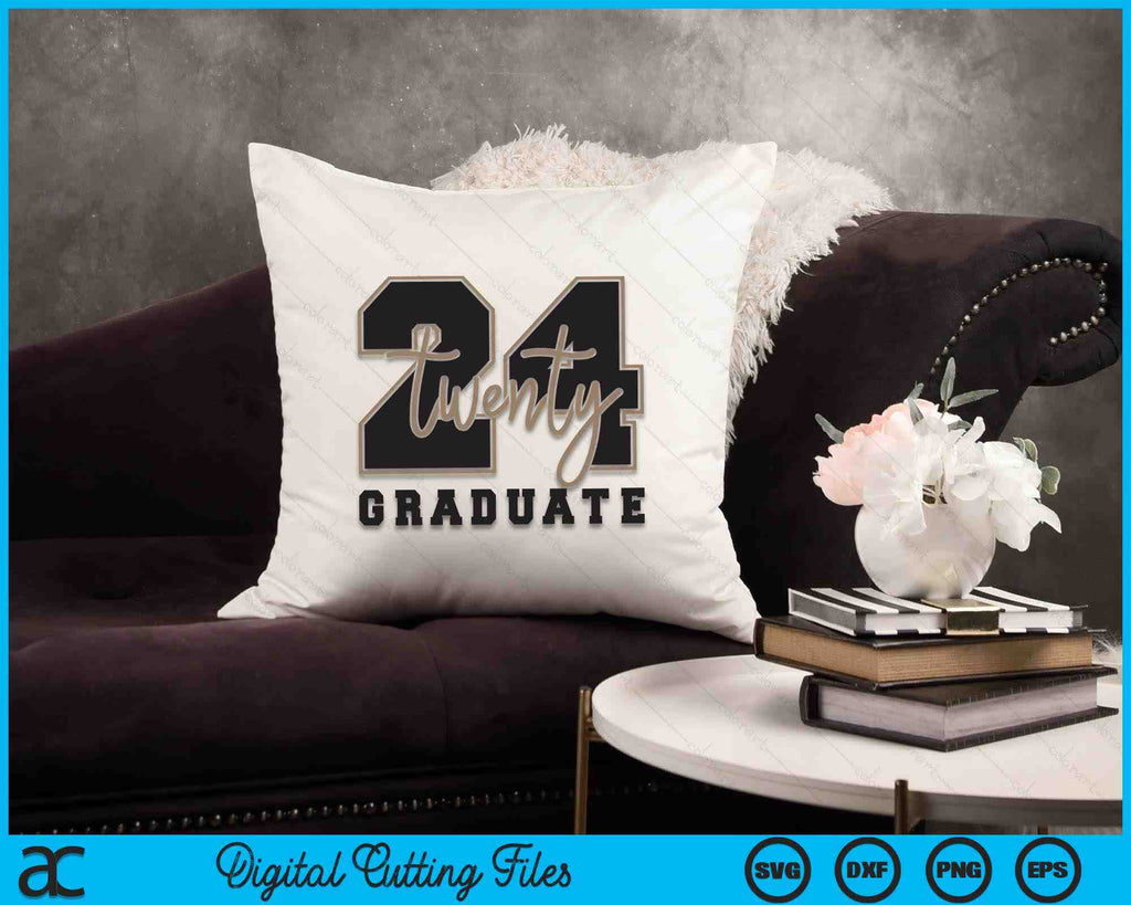 Twenty 24 Graduate SVG PNG Digital Cutting Files – creativeusarts