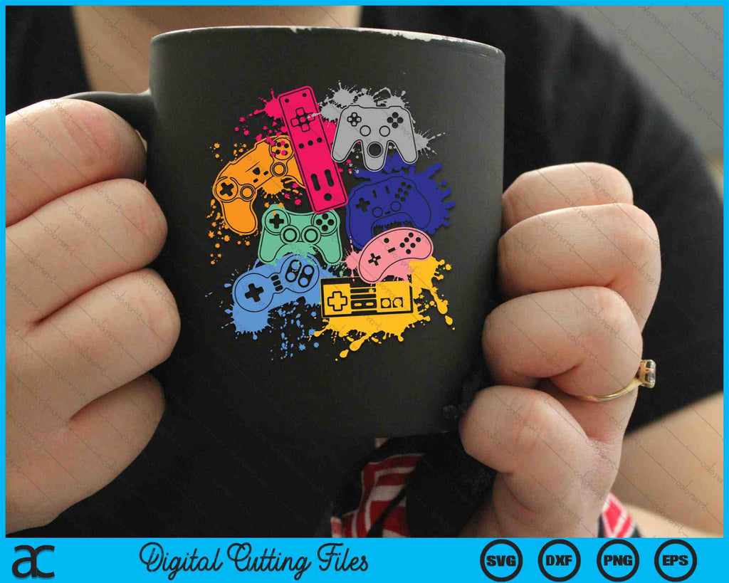 Video Game Controller Control All The Things SVG PNG Printable Files ...