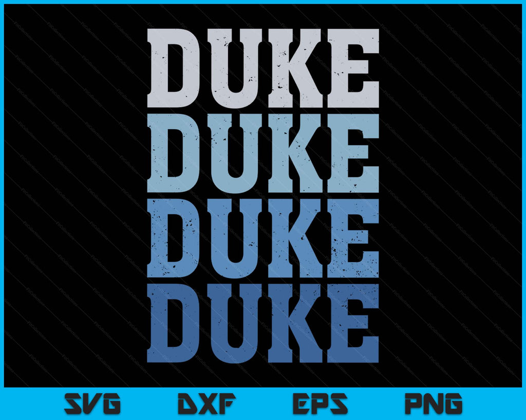 Vintage Duke SVG PNG Digital Printable Files – creativeusarts