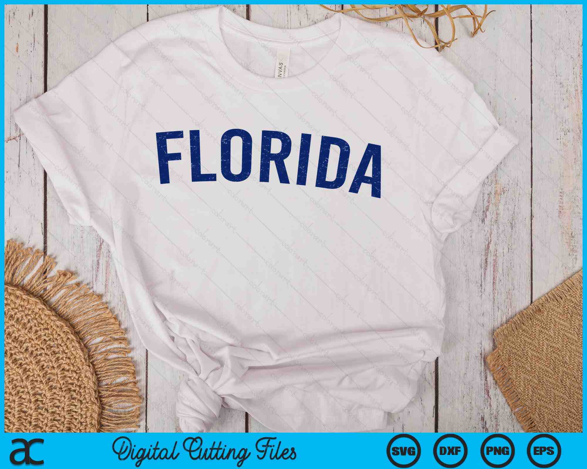 Vintage Florida Mens Florida Womens Orange SVG PNG Cutting Files ...