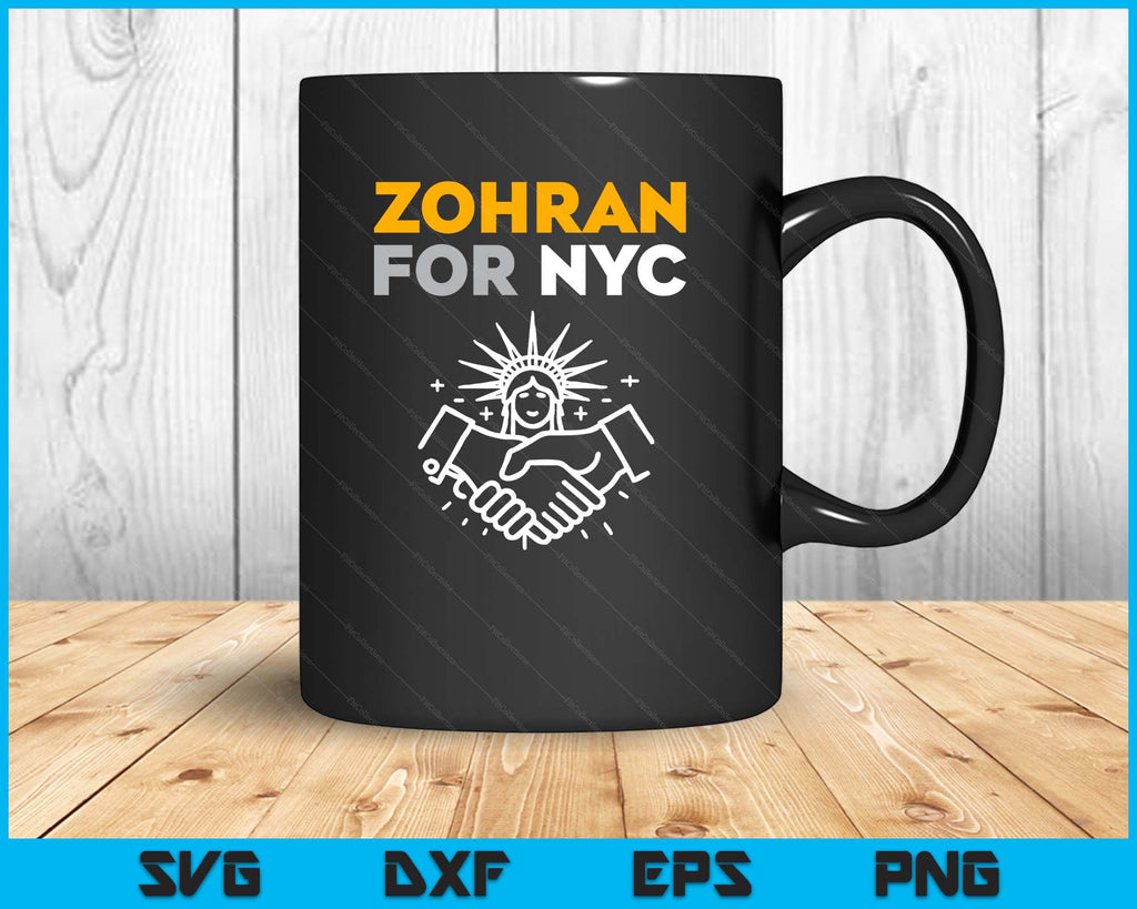 Zohran For NYC Mayor Mamdani For New York Mayor SVG PNG Digital Files ...