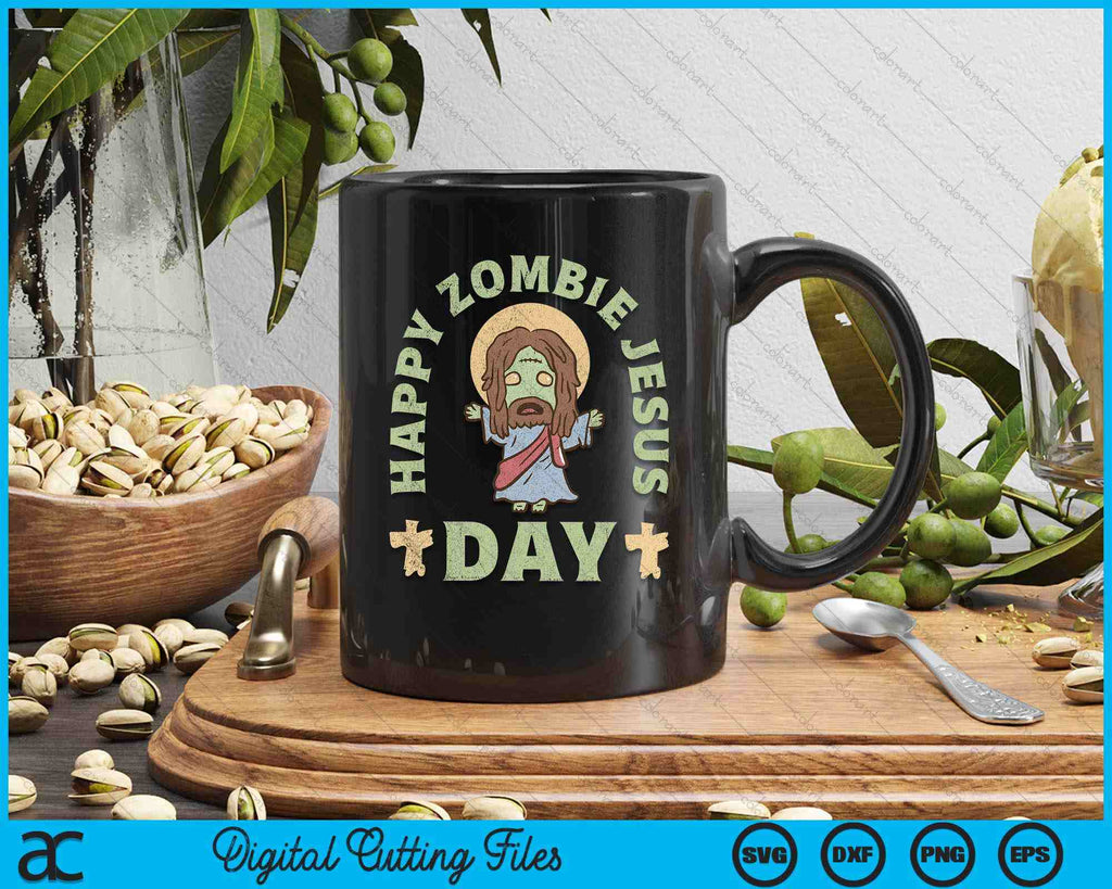 Zombie Jesus Day SVG PNG Digital Printable Files – creativeusarts