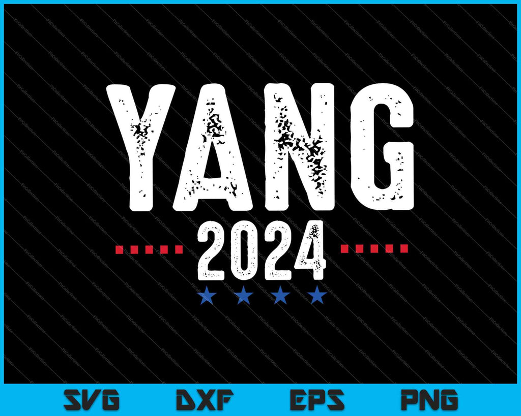 Andrew Yang 2024 Presidential Election Political Costume SVG PNG Files ...
