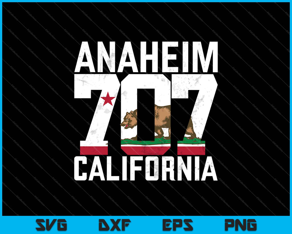 Area Code 707 Sonoma California SVG PNG Files – creativeusarts