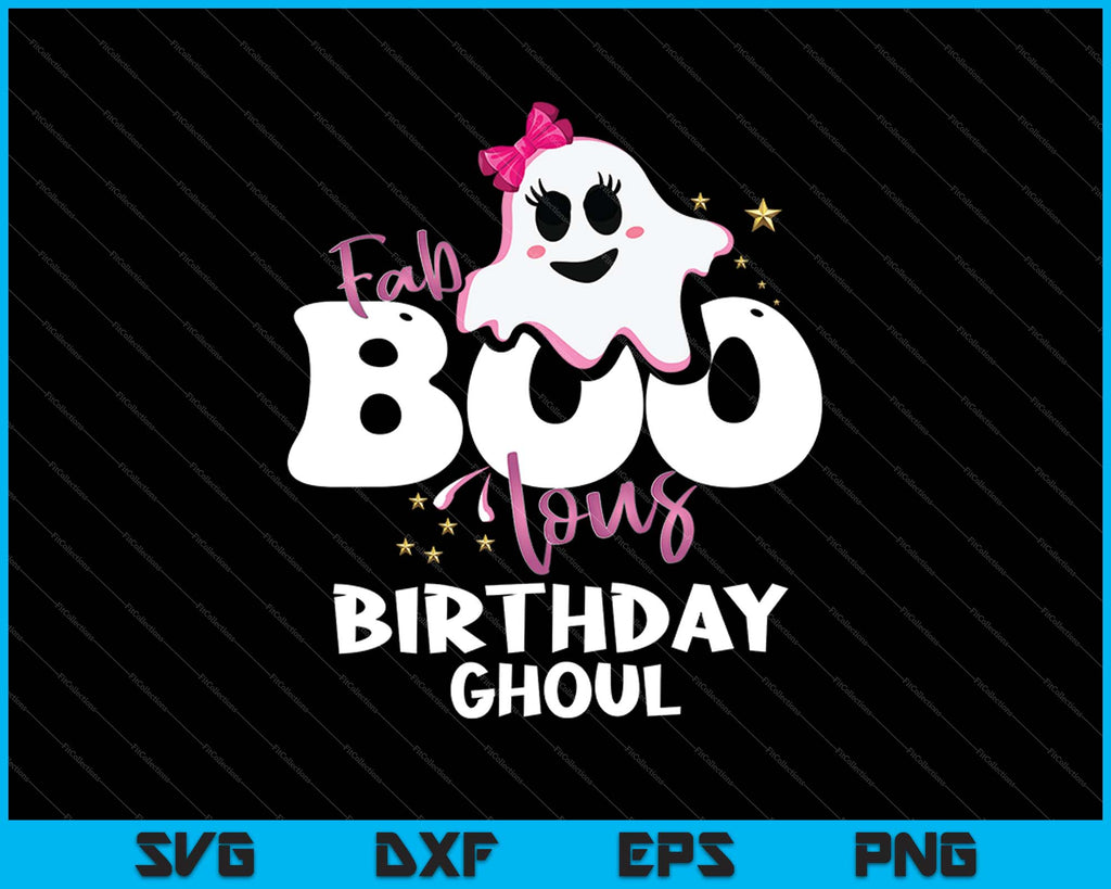 Birthday Ghoul Halloween Girls SVG PNG Files – creativeusarts