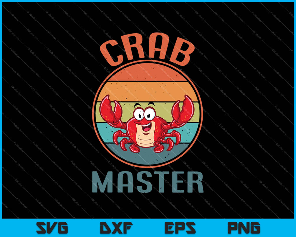 Crab Master SVG PNG Cutting Printable Files – creativeusarts