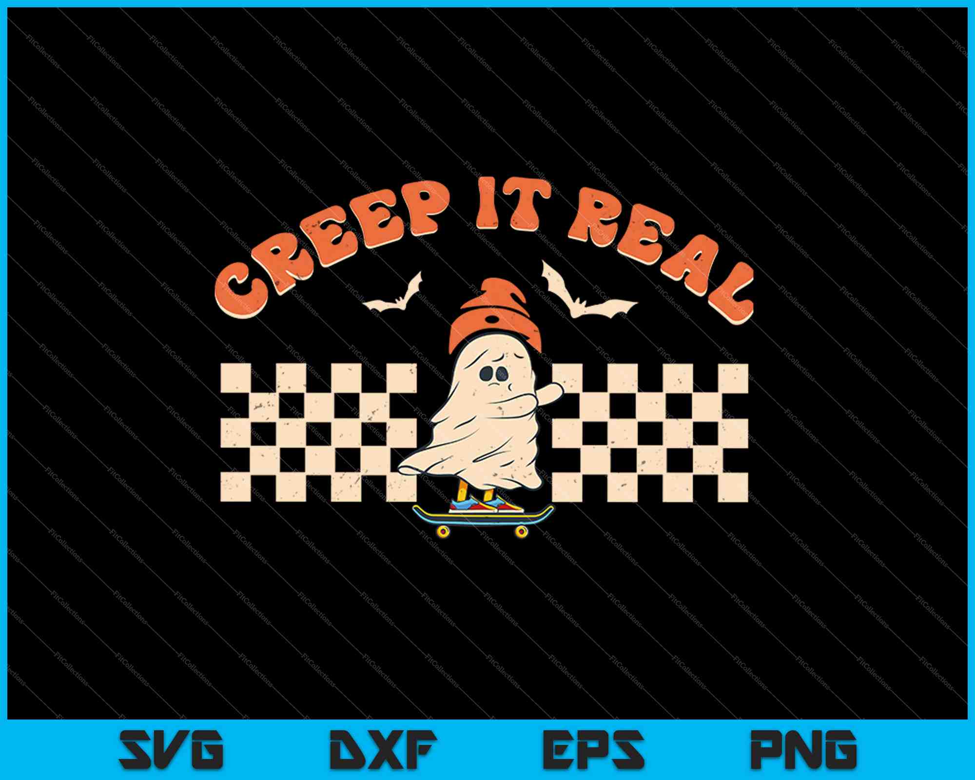 Creep it Real Vintage SVG PNG Cutting Printable Files – creativeusarts
