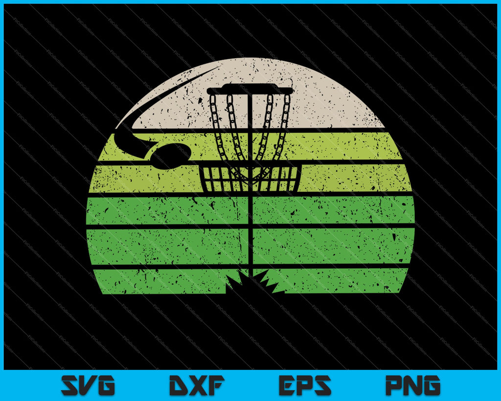 Disc Golf Vintage SVG PNG Cutting Printable Files – creativeusarts