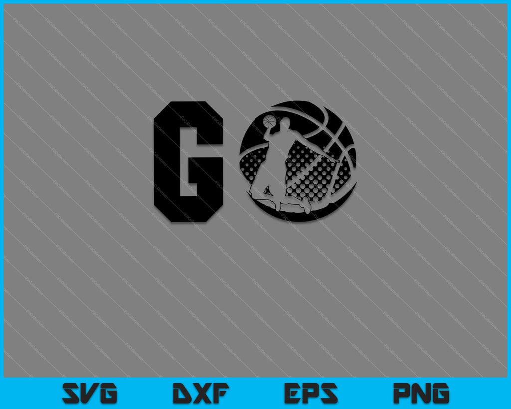 Go Basketball Team SVG PNG Cutting Printable Files – creativeusarts