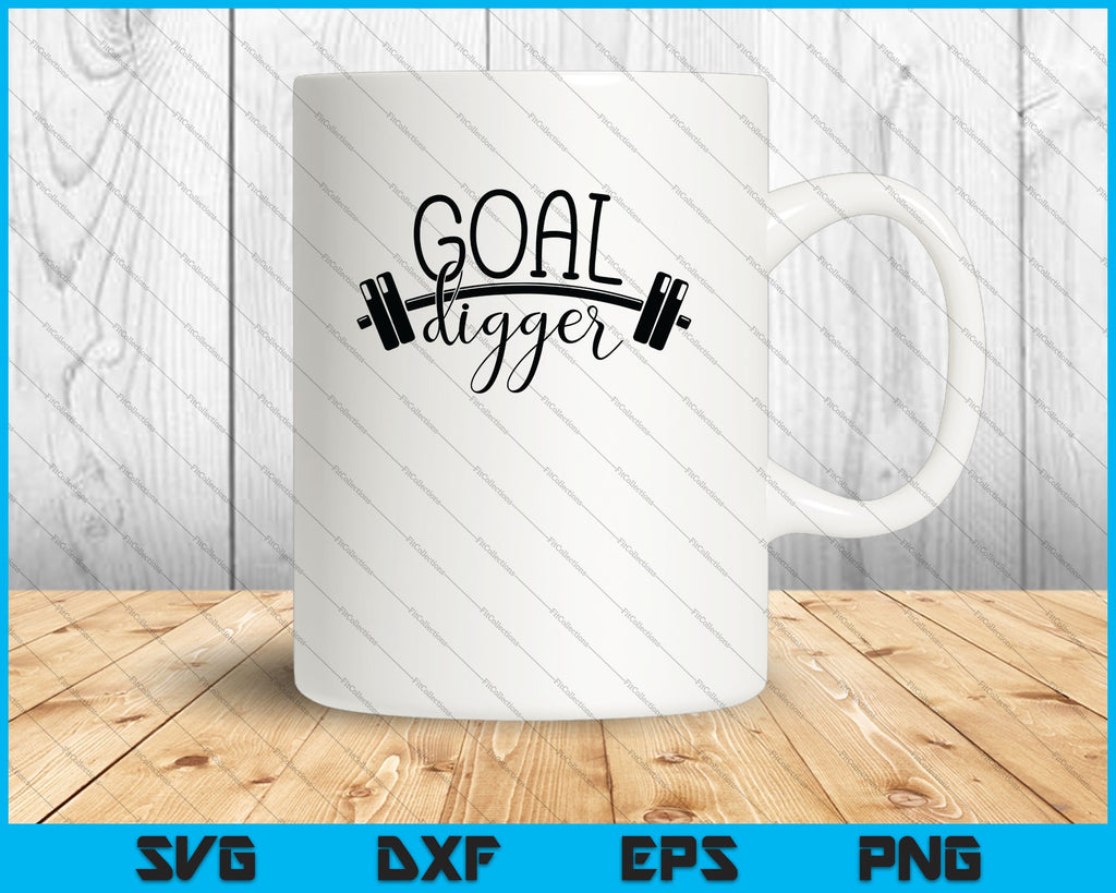 Goal Digger SVG PNG Cutting Printable Files – creativeusarts