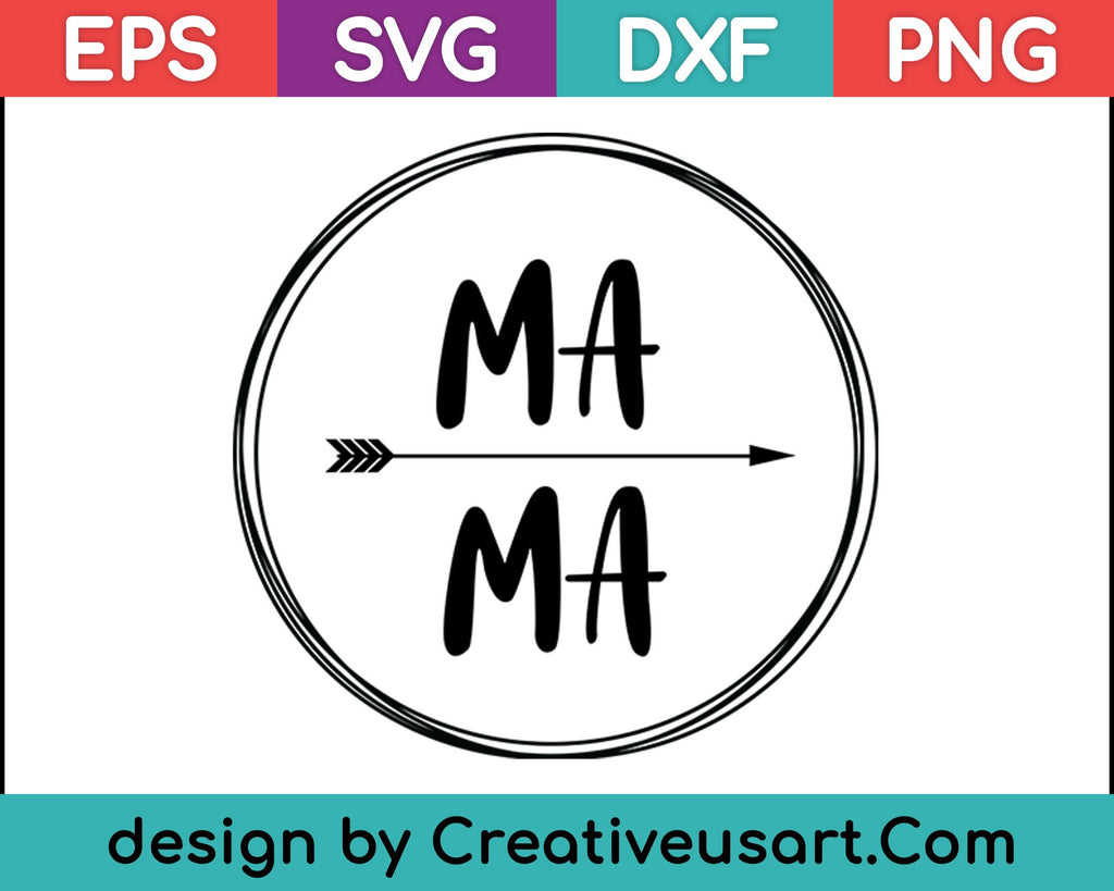 Mama SVG PNG Cutting Printable Files – creativeusarts