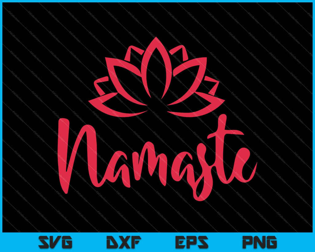 Namaste Workout SVG PNG Printable Files – creativeusarts
