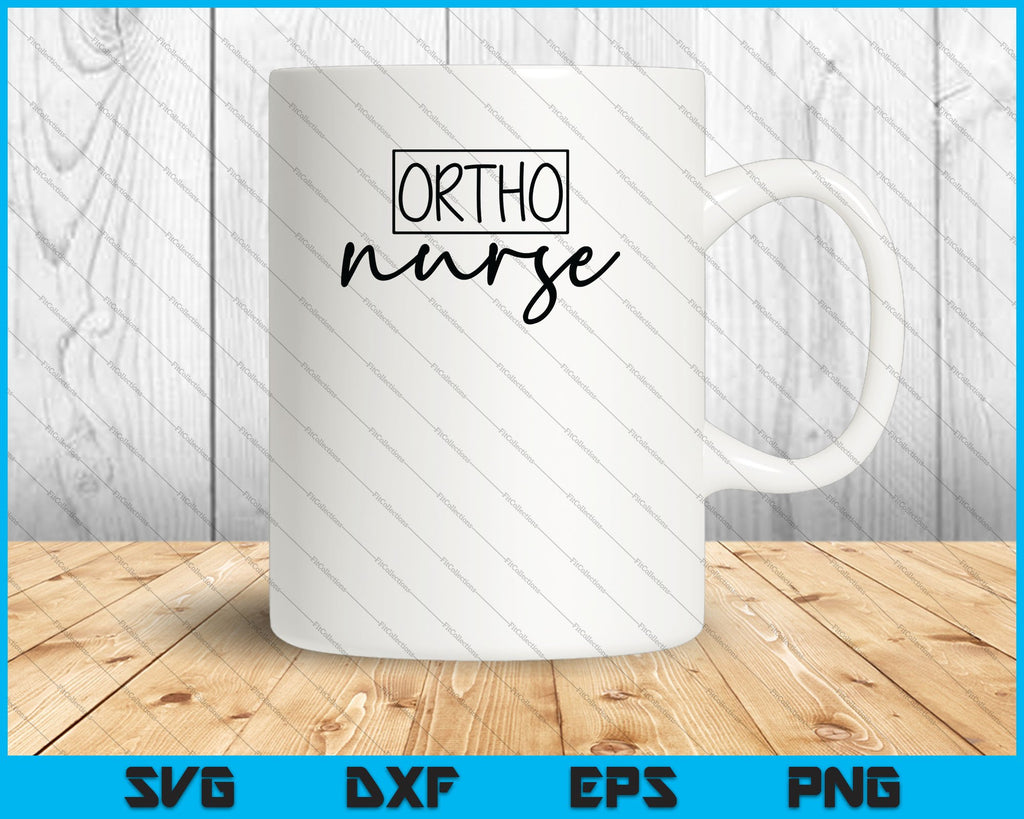 Ortho (Orthopedic) Nurse SVG PNG Cutting Printable Files – creativeusarts