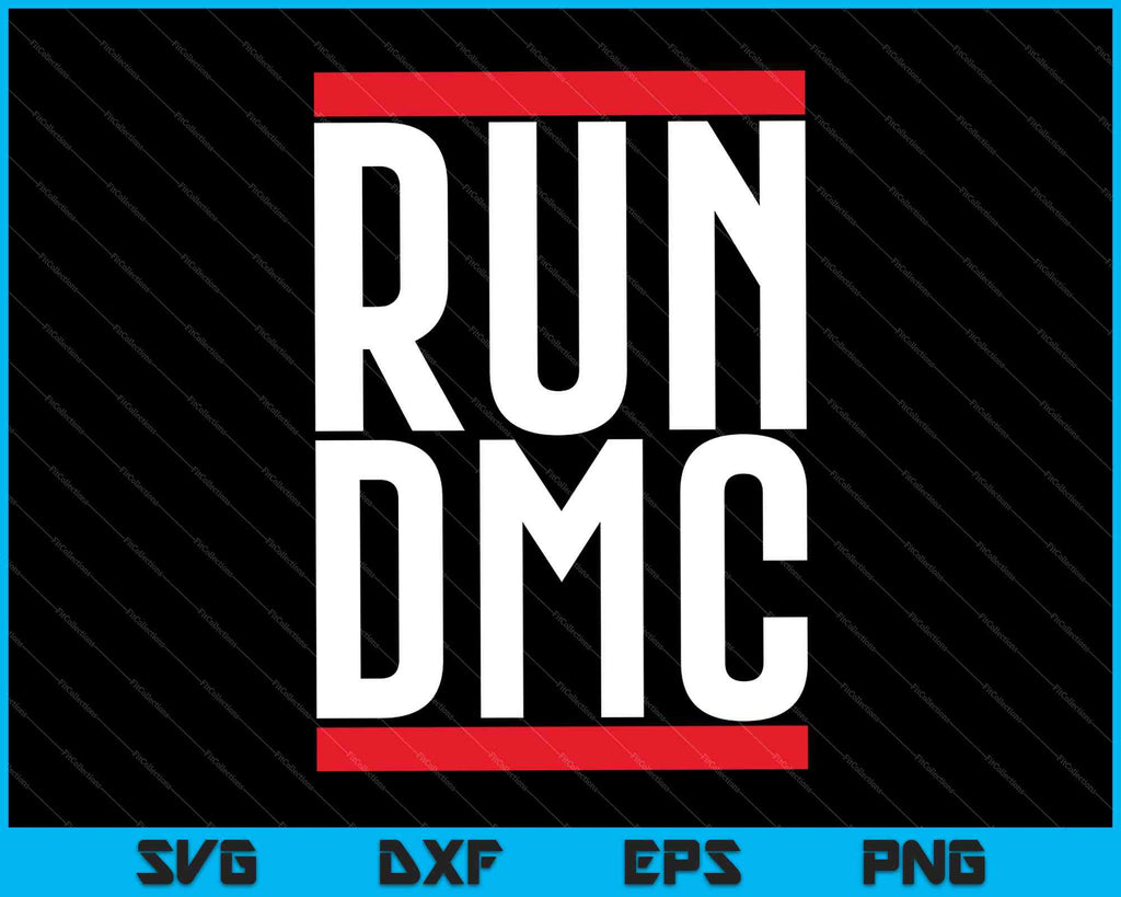 Run DMC Official Logo SVG PNG Files – creativeusarts