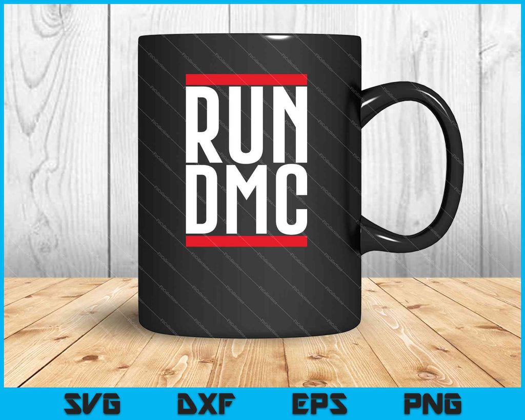 Run DMC Official Logo SVG PNG Files – creativeusarts