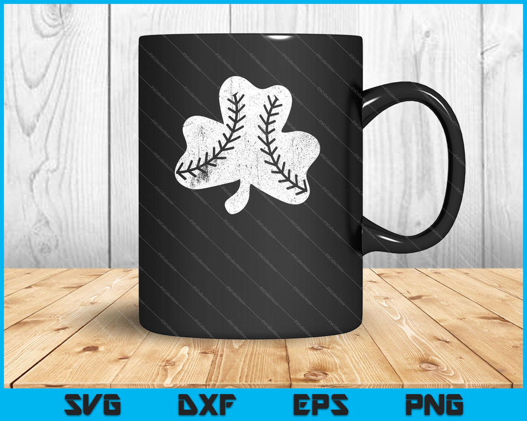 Shamrock Baseball St. Patrick's Day SVG PNG Files – creativeusarts