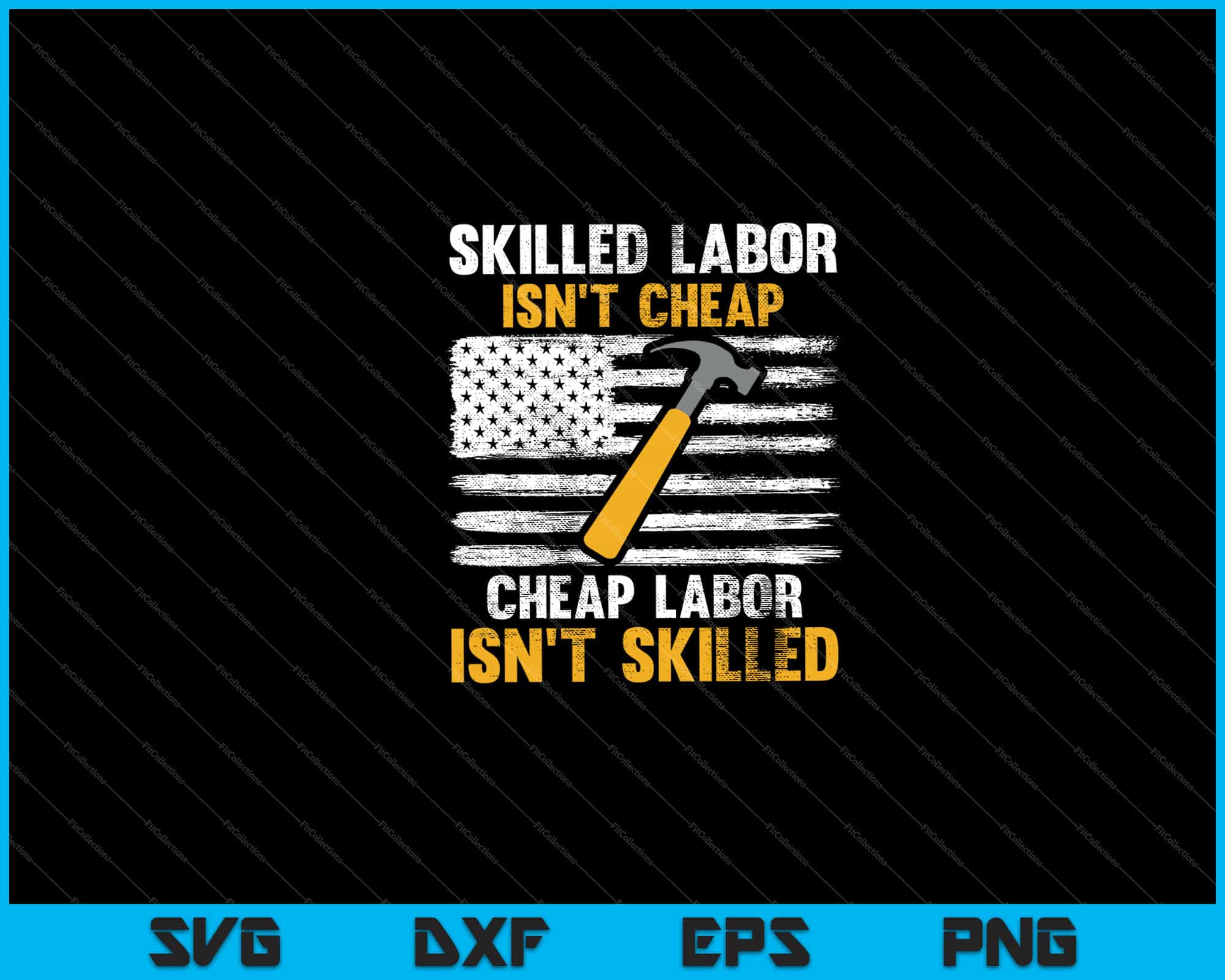 Decal Sticker 10-pack Funny Skilled Labor Isn't Cheap Vinyl Hard Hat ...