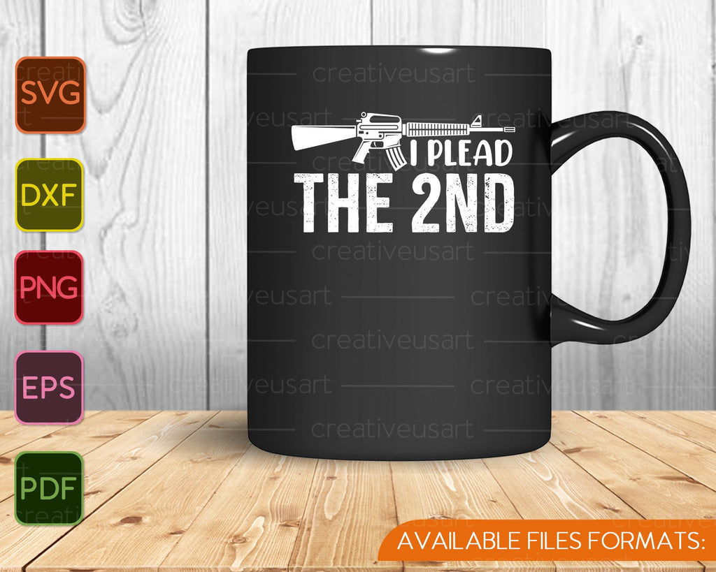 The Goozler - I Plead The 2ND SVG PNG Files – creativeusarts