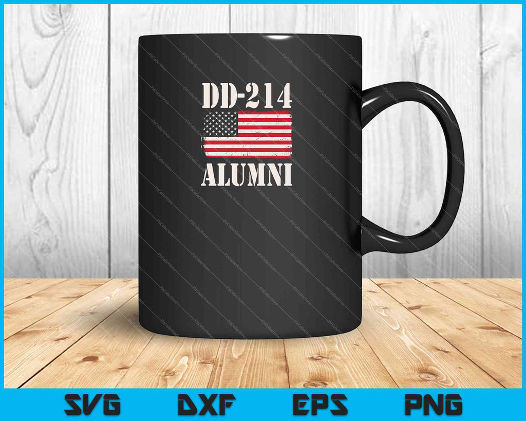 U.S. Military Veterans DD-214 Alumni Vintage SVG PNG Files – creativeusarts